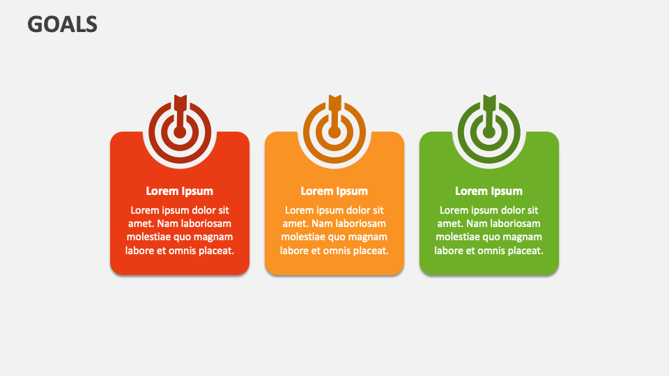 Goals Template for PowerPoint and Google Slides - PPT Slides