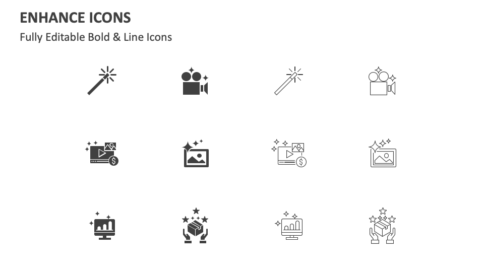 Enhance Icons for Google Slides and PowerPoint