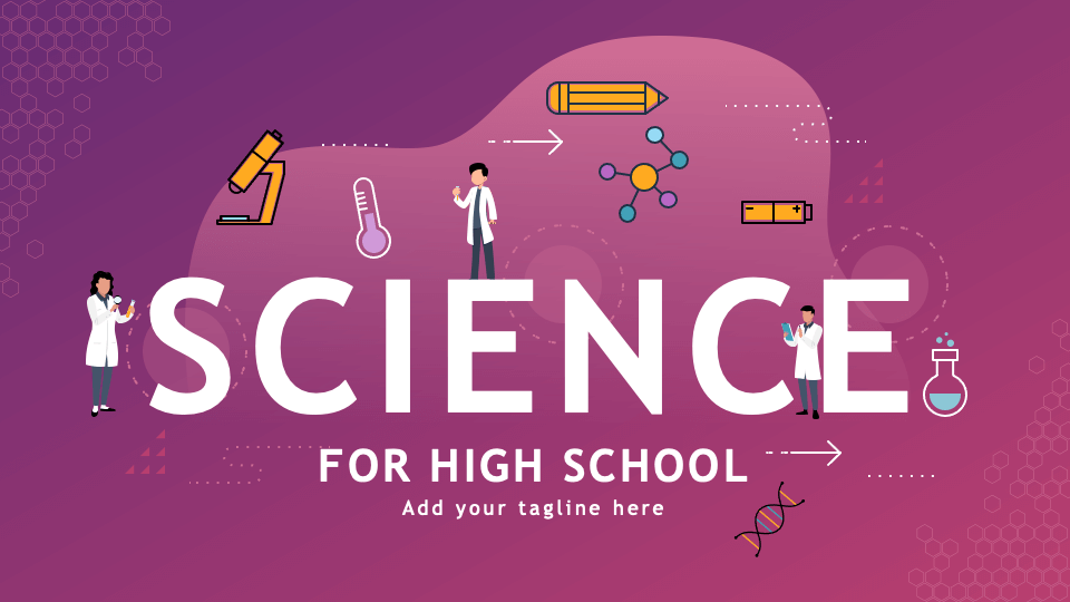 Free Science for High School Presentation Theme for Google Slides and ...