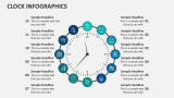 Clock Infographics PowerPoint and Google Slides Template - PPT Slides