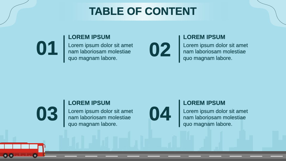 Free Public Transport Theme for Google Slides and PowerPoint