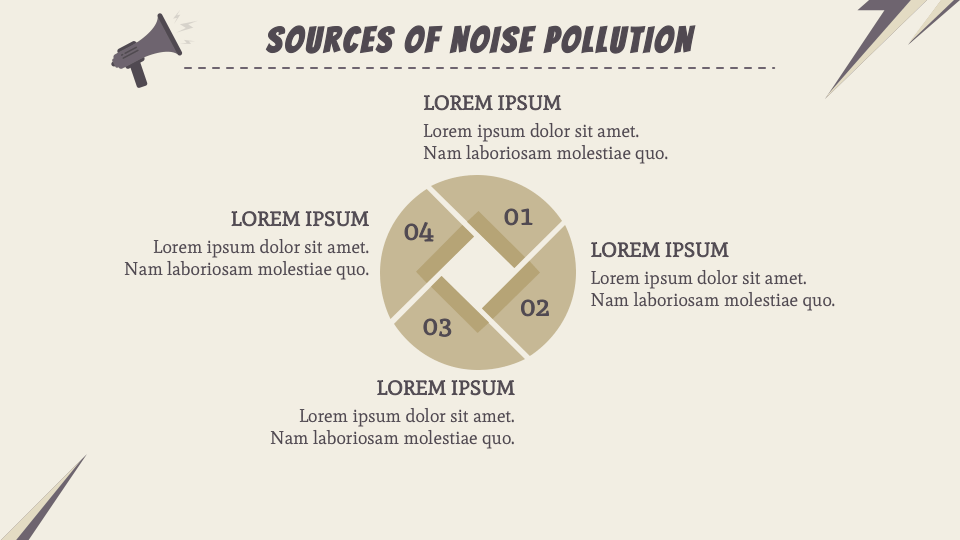 Free Noise Pollution Presentation Theme for Google Slides and PowerPoint