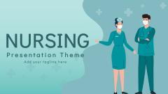 Free Nursing Presentation Theme for Google Slides and PowerPoint
