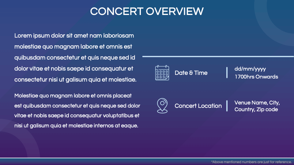 Free Live Concert Presentation Theme for Google Slides and PowerPoint ...