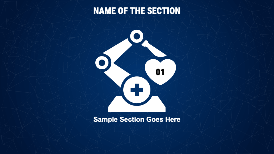 Robotics in Healthcare PowerPoint and Google Slides Template - PPT Slides