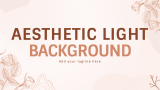 Aesthetic Light Background Theme for Google Slides and PowerPoint - PPT ...