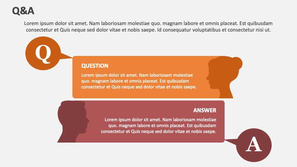 Q&A Slides for Google Slides and PowerPoint - PPT Slides
