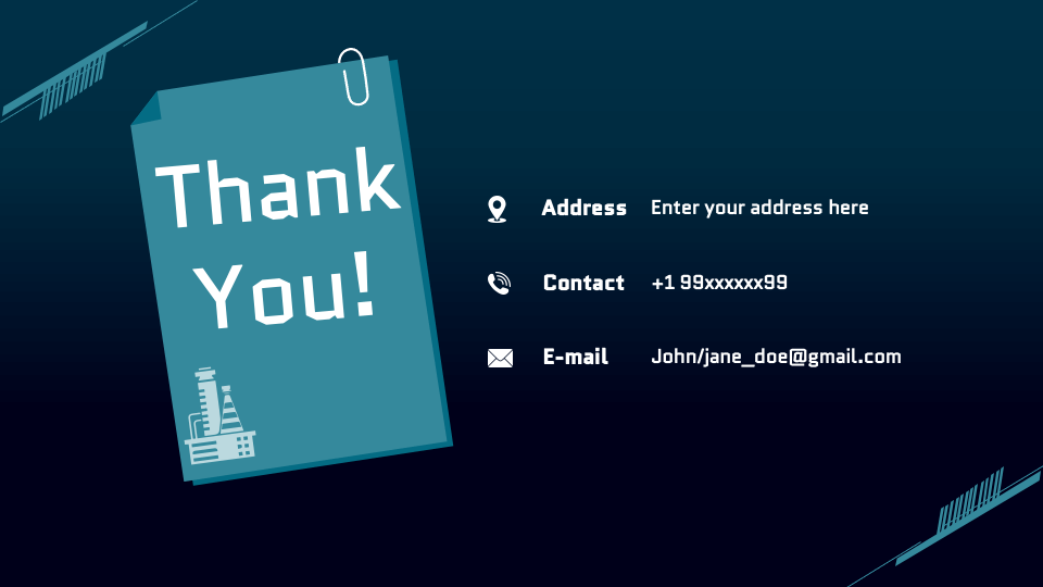 Refinery Project Proposal PowerPoint and Google Slides Template - PPT ...