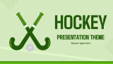 Free Hockey Presentation Theme for Google Slides and PowerPoint