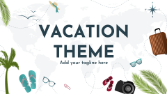 Free Travel Background Presentation for Google Slides and PowerPoint