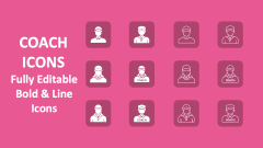 Coach Icons for PowerPoint and Google Slides - PPT Slides