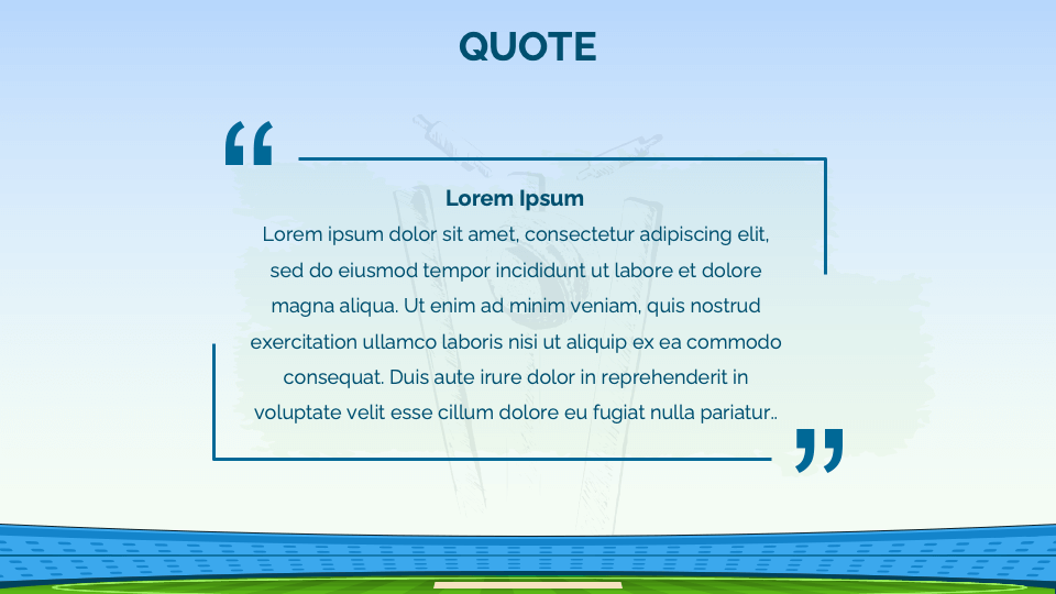 Cricket Stadium Background Presentation Theme for PowerPoint and Google ...