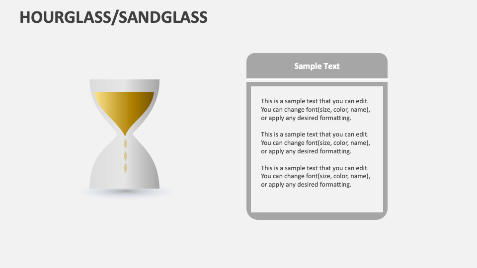 Hourglass/Sandglass Template for PowerPoint and Google Slides - PPT Slides