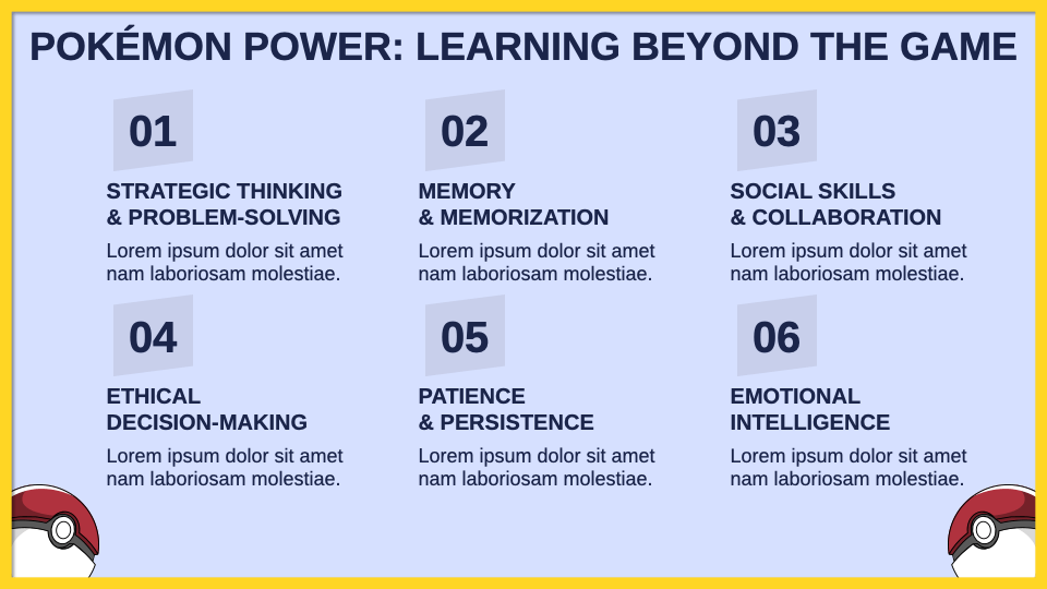 Free Pokemon Template for Google Slides and PowerPoint - PPT Slides