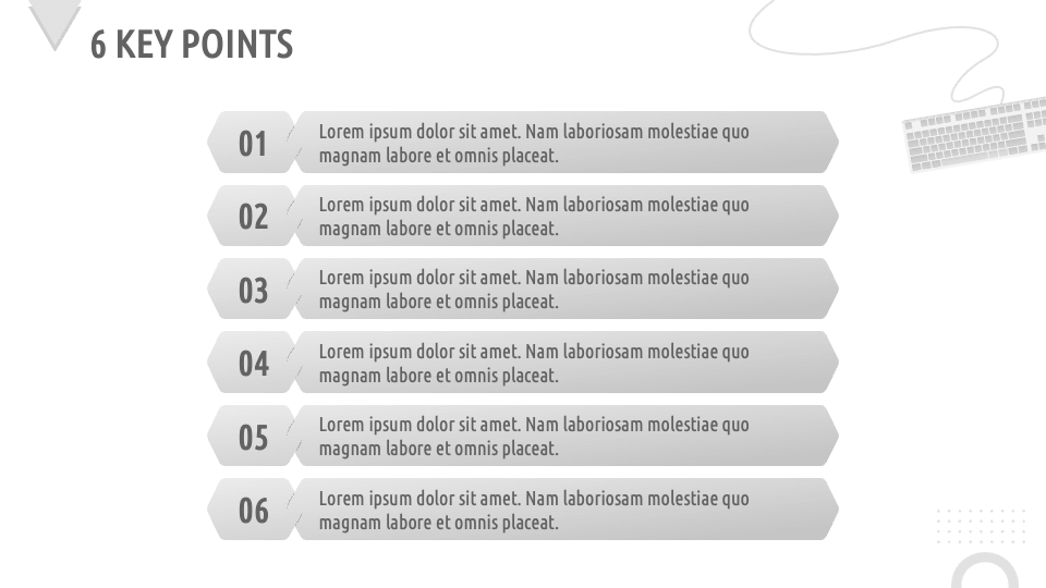 Free Keyboard Theme for Google Slides and PowerPoint
