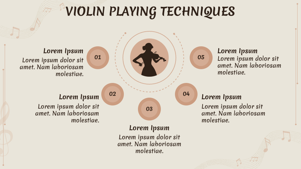 Free Violin Theme for Google Slides and PowerPoint