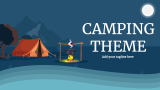 Camping Theme for PowerPoint and Google Slides - PPT Slides