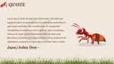 Free Ant Theme for Google Slides and PowerPoint