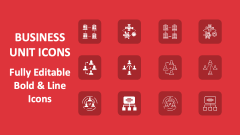 Business Unit Icons for Google Slides and PowerPoint