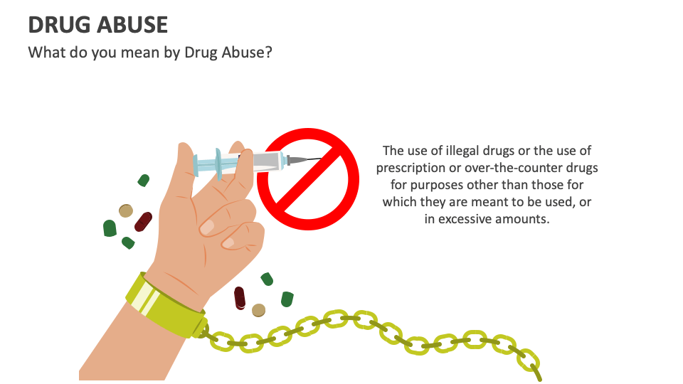Drug Abuse PowerPoint and Google Slides Template - PPT Slides