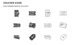 Voucher Icons for PowerPoint and Google Slides - PPT Slides