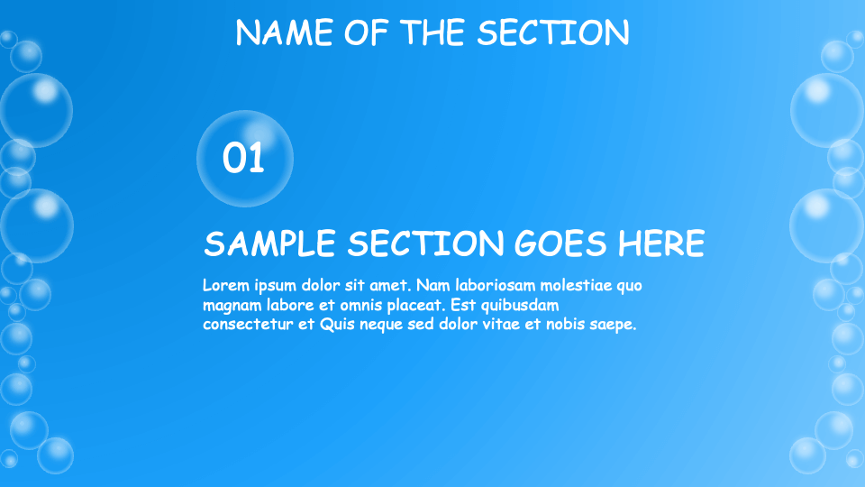 Creative Bubble Presentation Theme for PowerPoint and Google Slides ...