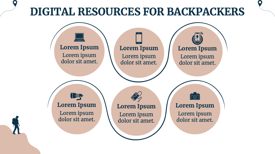 Backpacking Presentation Theme for PowerPoint and Google Slides - PPT Slides
