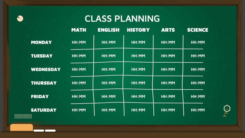 Free Creative Chalkboard Theme for Google Slides and PowerPoint