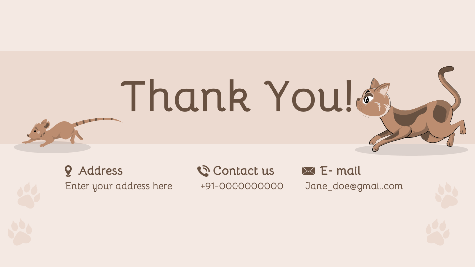 Cat Presentation Theme for PowerPoint and Google Slides - PPT Slides