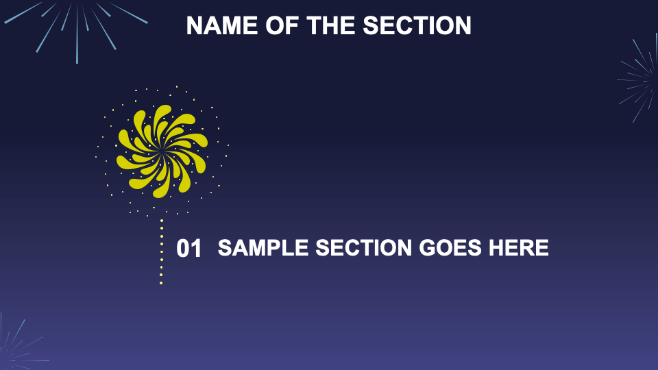 Free Fireworks Presentation Theme for PowerPoint and Google Slides ...