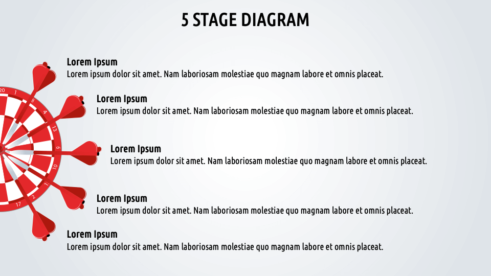 Free Target Dart Presentation Theme for Google Slides and PowerPoint