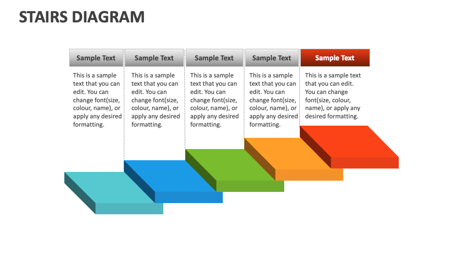 Stairs Diagram Template for PowerPoint and Google Slides - PPT Slides