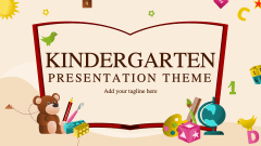 Free Kindergarten Theme for Google Slides and PowerPoint