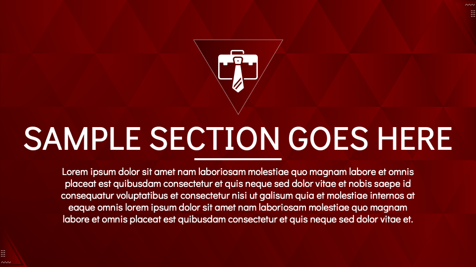 Free Creative Triangles Background Presentation for Google Slides and ...