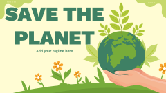 Save the Planet Template for PowerPoint and Google Slides - PPT Slides