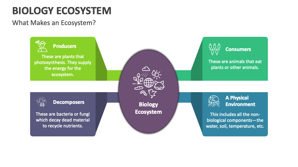 Biology Ecosystem PowerPoint and Google Slides Template - PPT Slides
