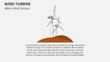 Wind Turbine PowerPoint and Google Slides Template - PPT Slides