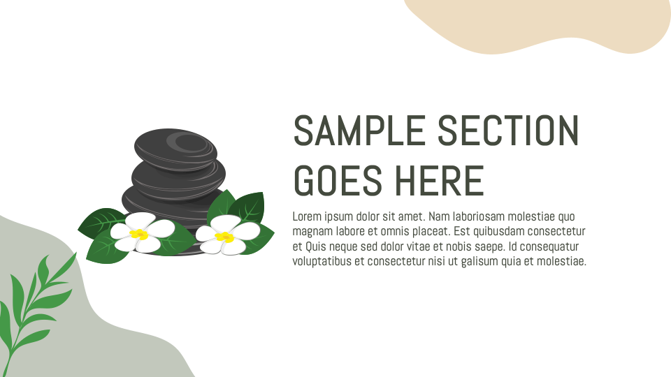 Spa Presentation Theme for PowerPoint and Google Slides - PPT Slides