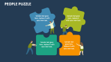 People Puzzle PowerPoint and Google Slides Template - PPT Slides