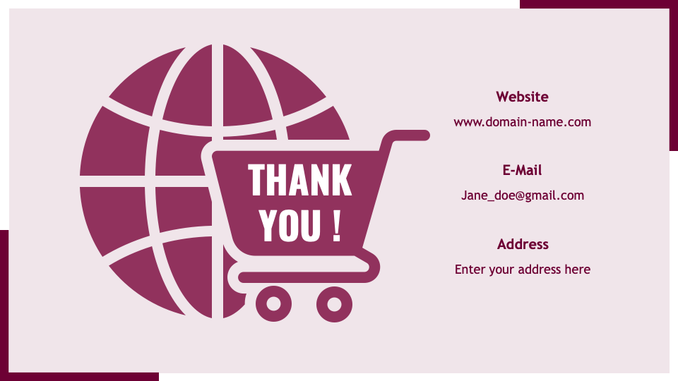 Ecommerce Business Plan PowerPoint and Google Slides Template - PPT Slides