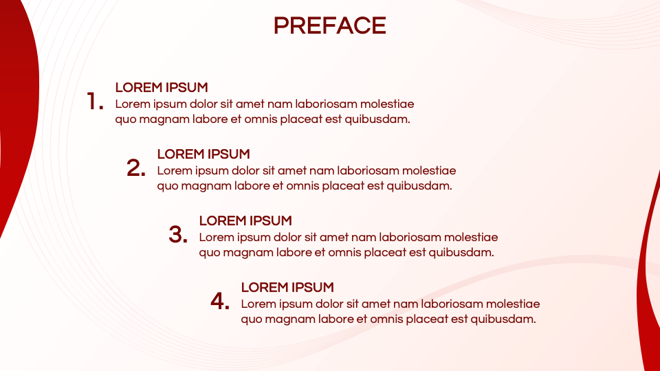 Abstract Red Presentation Theme for Google Slides and PowerPoint - PPT ...
