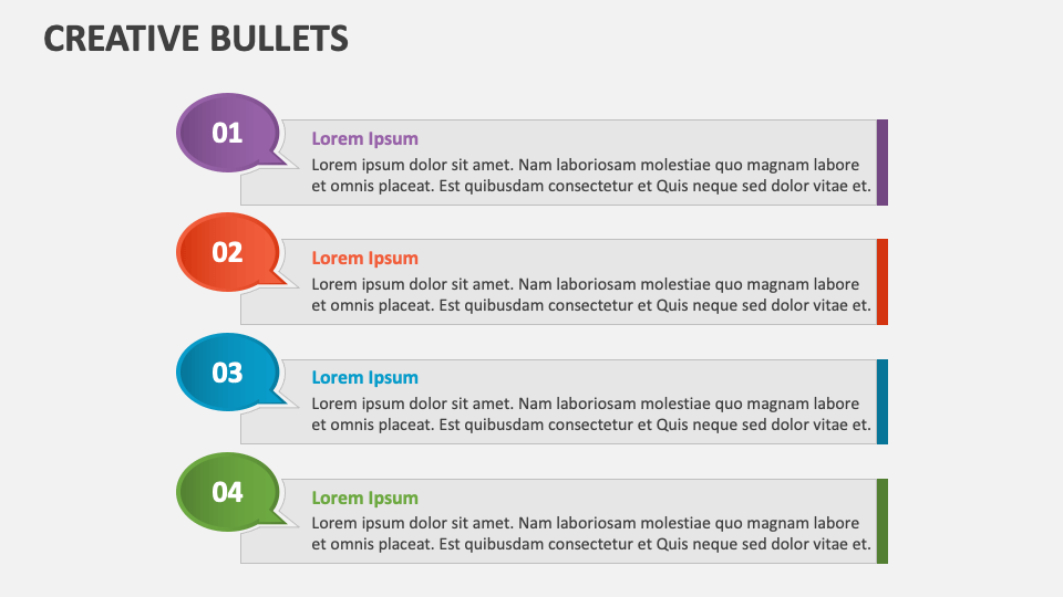 Creative Bullets Template for Google Slides and PowerPoint - PPT Slides