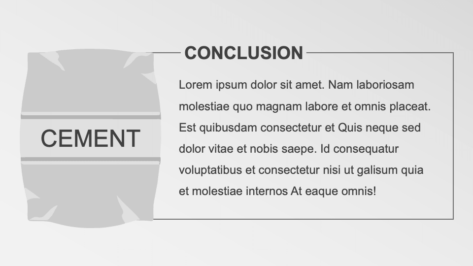 Cement Factory Business Plan PowerPoint and Google Slides Template - PPT Slides