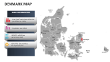 Denmark Map for Google Slides and PowerPoint - PPT Slides