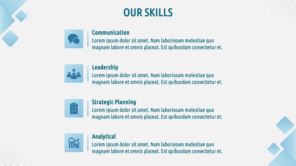 Blue Corporate Presentation for Google Slides and PowerPoint