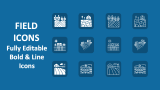 Field Icons for PowerPoint and Google Slides - PPT Slides