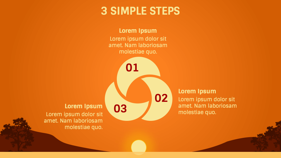 Free Sunset Presentation Theme for Google Slides and PowerPoint