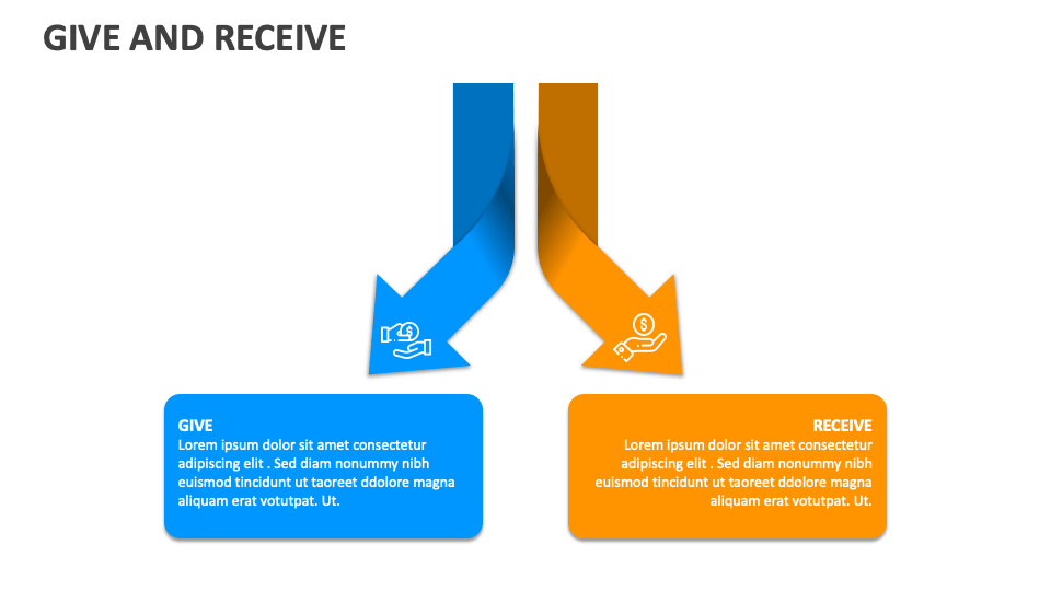 Give and Receive Template for PowerPoint and Google Slides - PPT Slides