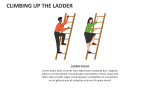 Climbing Up the Ladder Template for Google Slides and PowerPoint - PPT ...