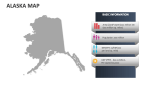 Alaska Map for Google Slides and PowerPoint - PPT Slides